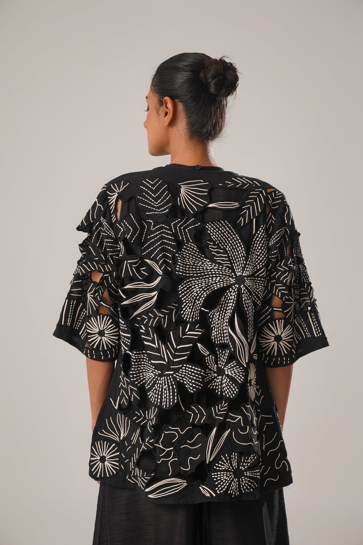 Cutwork Jacket Set – Story Of India