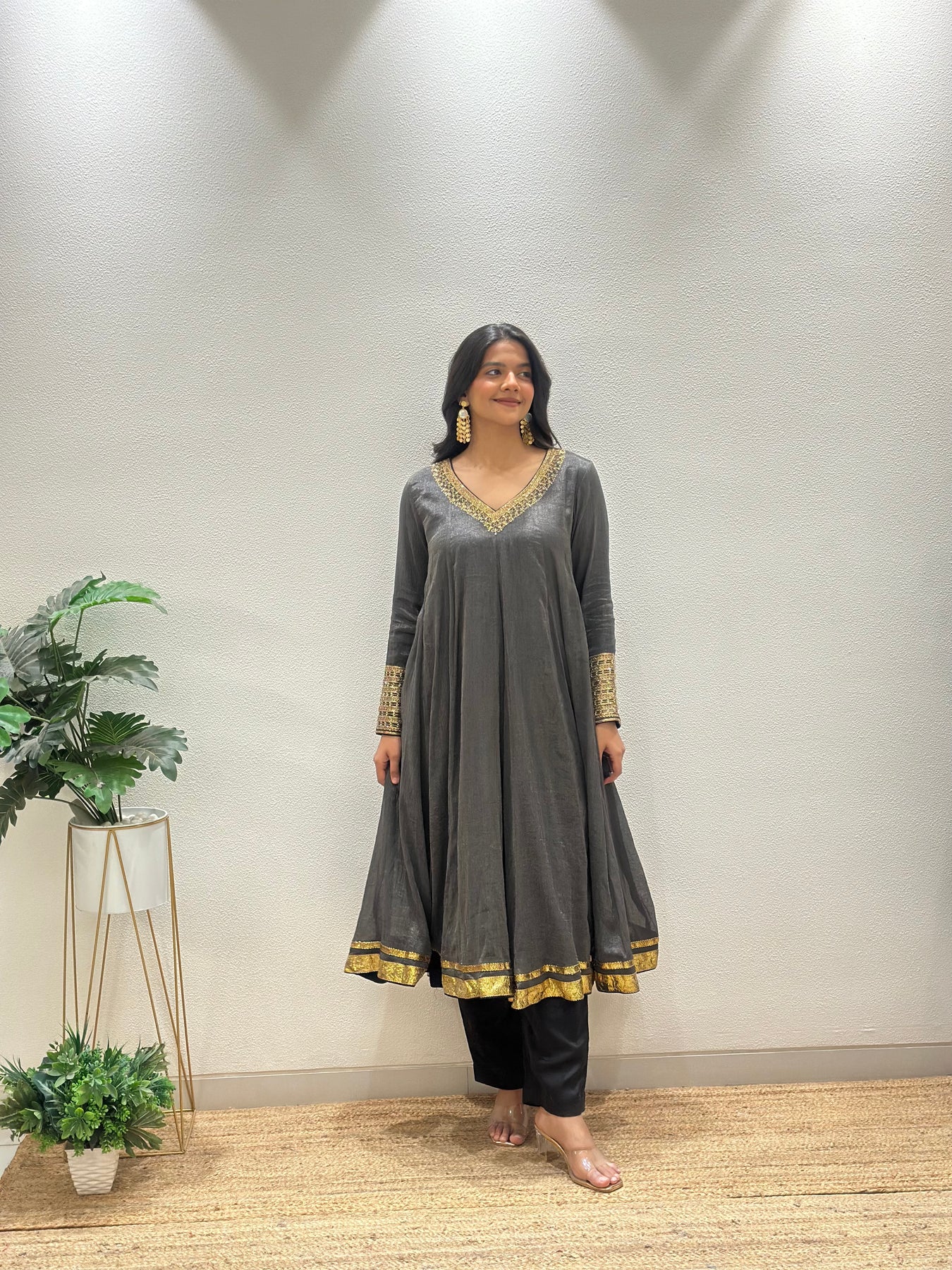 SIYAHI Arnarkali Set – Story Of India