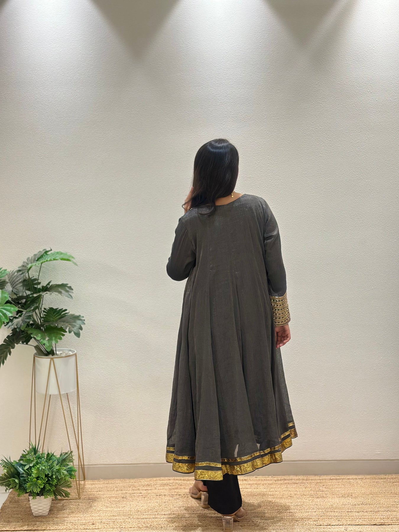 SIYAHI Arnarkali Set – Story Of India