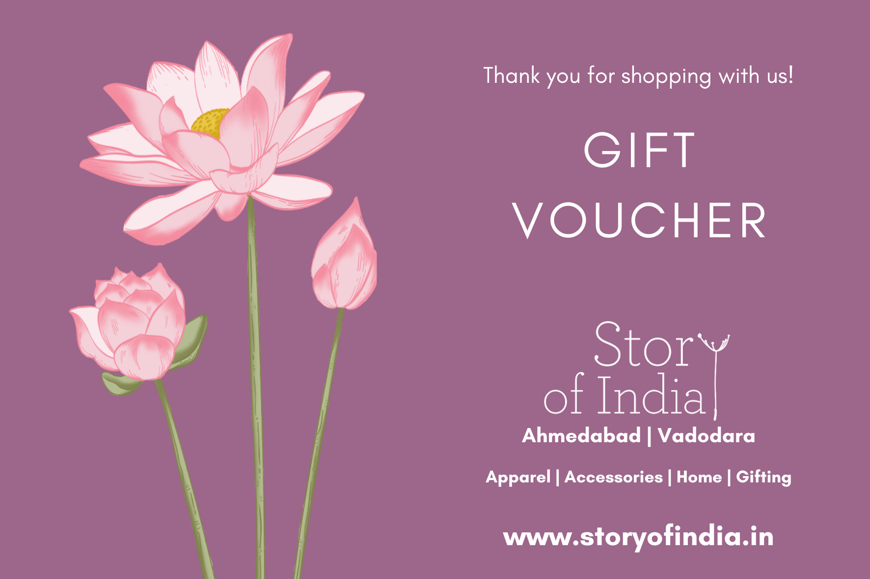 Gift Card – Story Of India